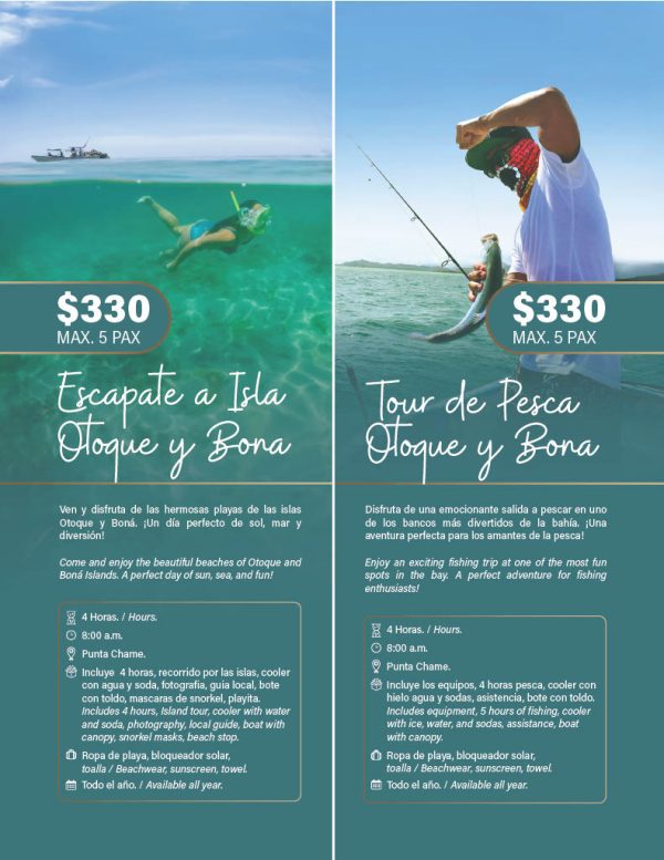 Experiencias – Playa Caracol Rentals